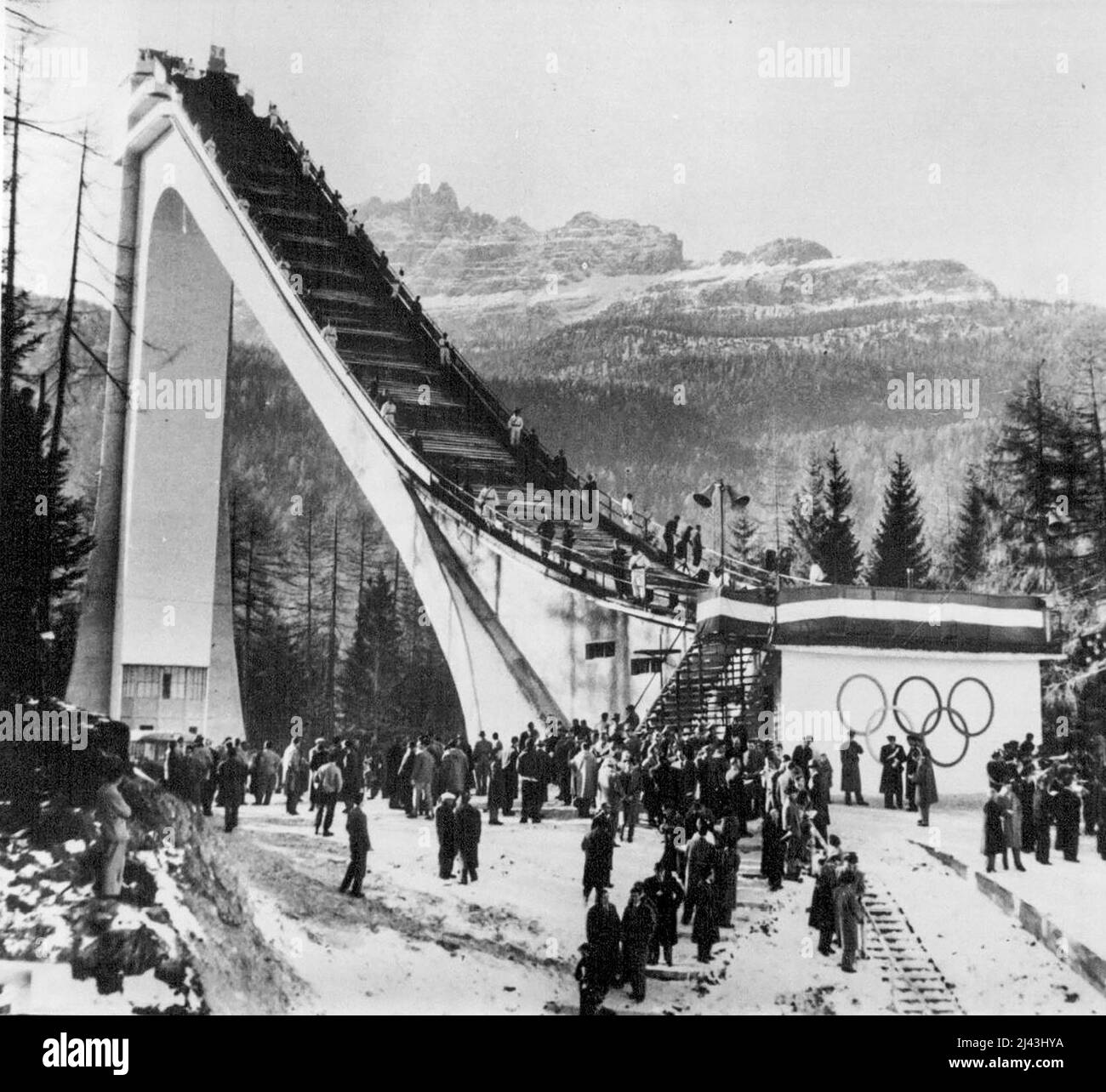 1956 winter olympic games cortina hi-res stock photography and images ...