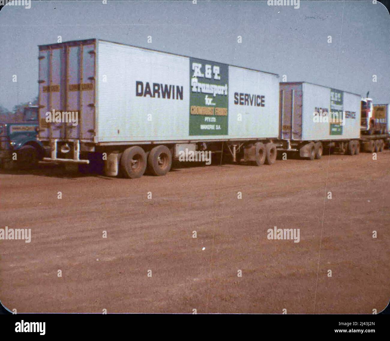 Road Train. October 28, 1953. (Photo by Mary Simon).;Road Train Stock ...