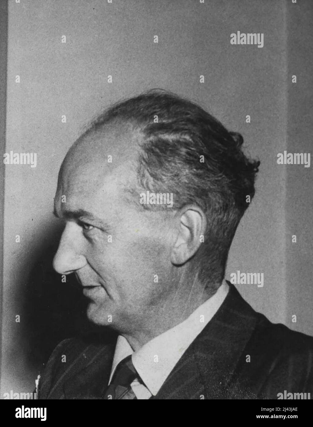 Prof S. J. Butlin. August 23, 1952 Stock Photo - Alamy