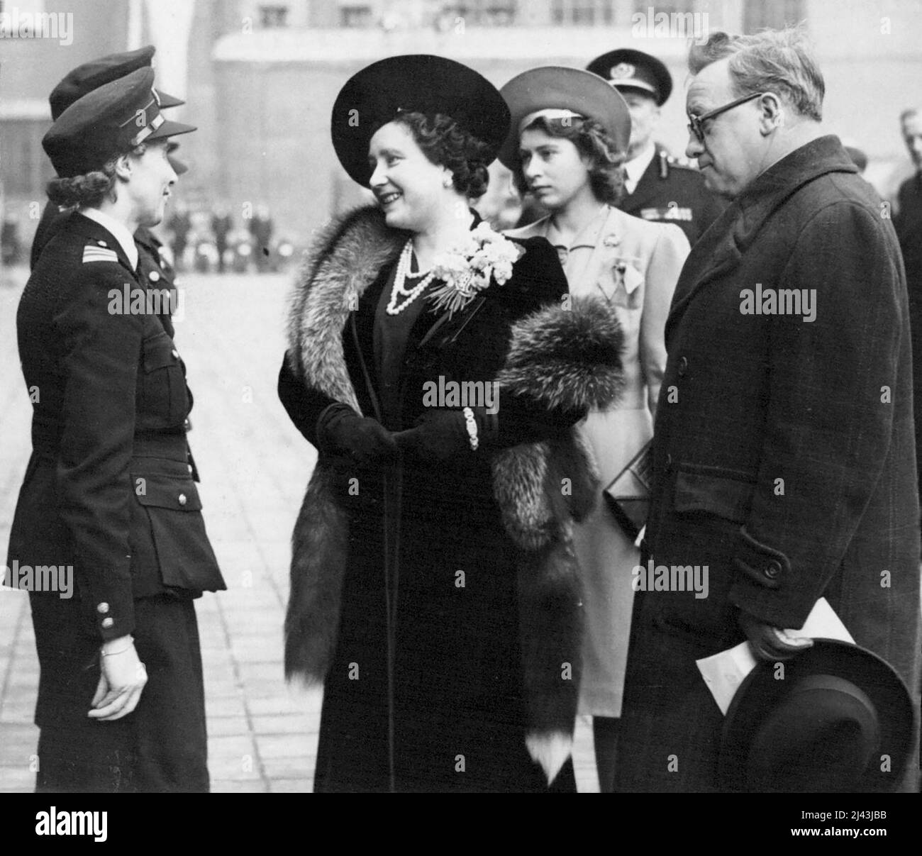 The Queen Attends National Review of Fire Women at London Region ...