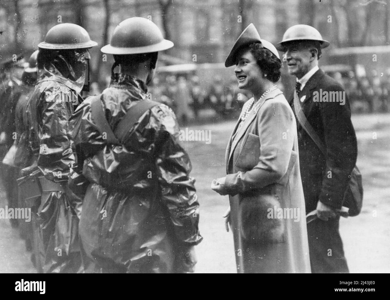 The Queen & War. May 06, 1940 Stock Photo - Alamy