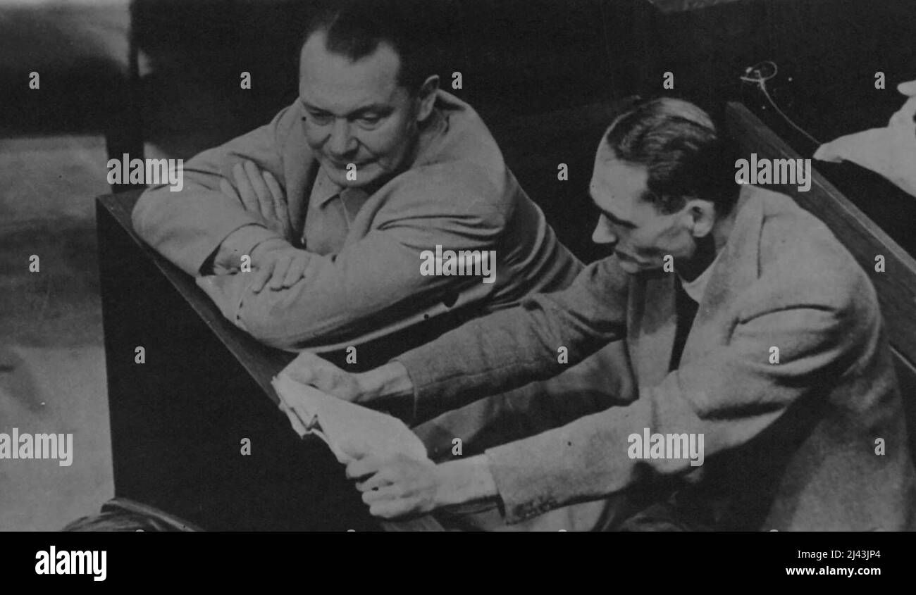 Nazi war criminals hi-res stock photography and images - Alamy
