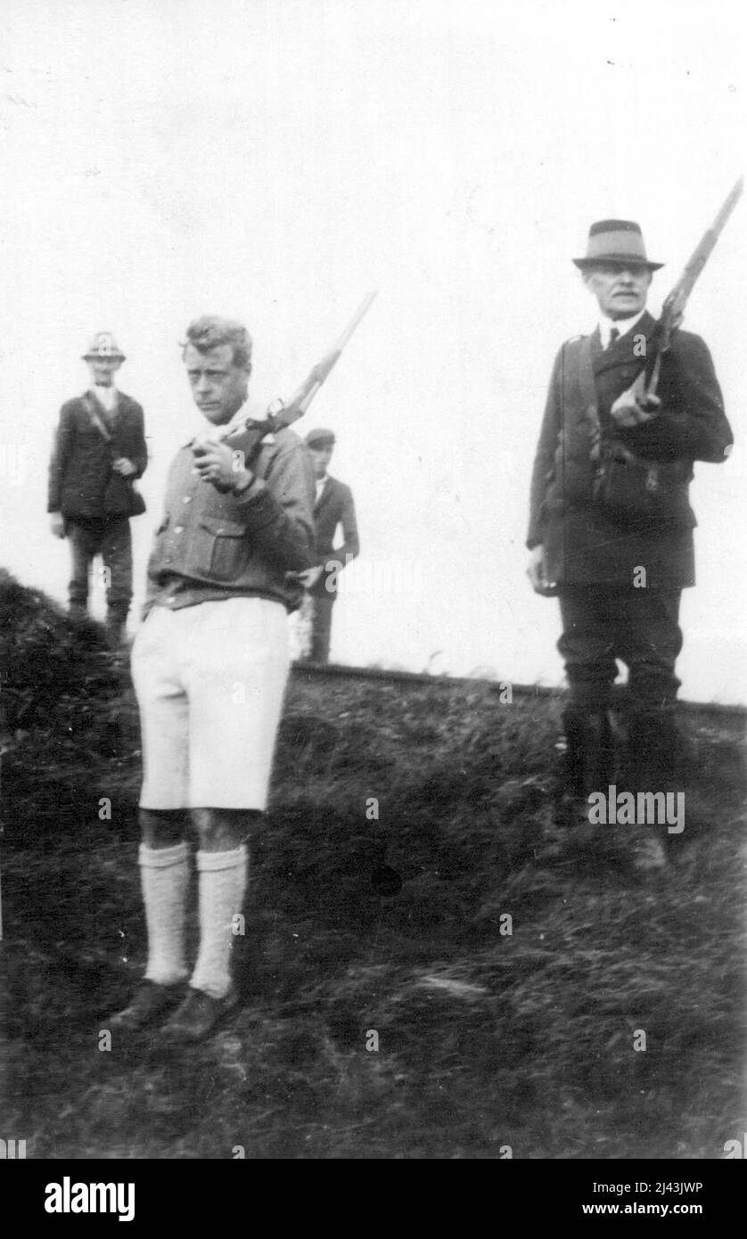 The King Shoots In Styrian Costume. The King wore Styrian hinting ...