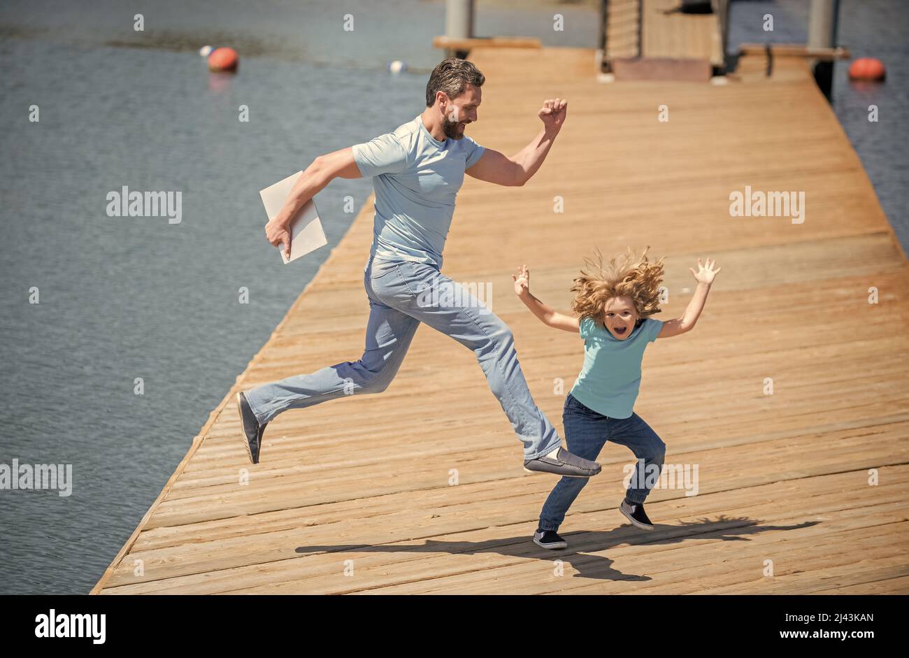 Energetic family hi-res stock photography and images - Alamy