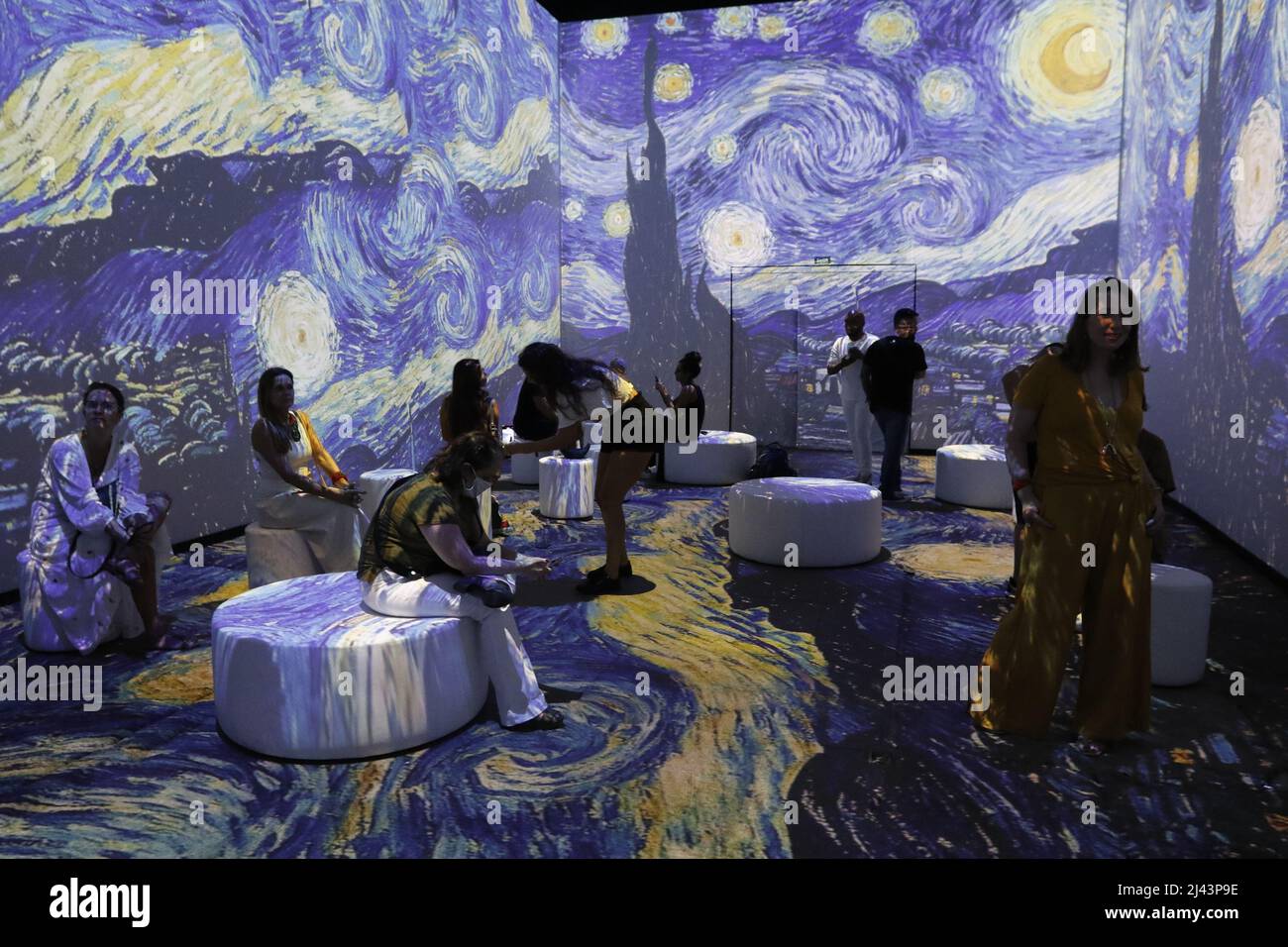 Exhibition of Van Gogh brings visitors a digital experience with 360 ...