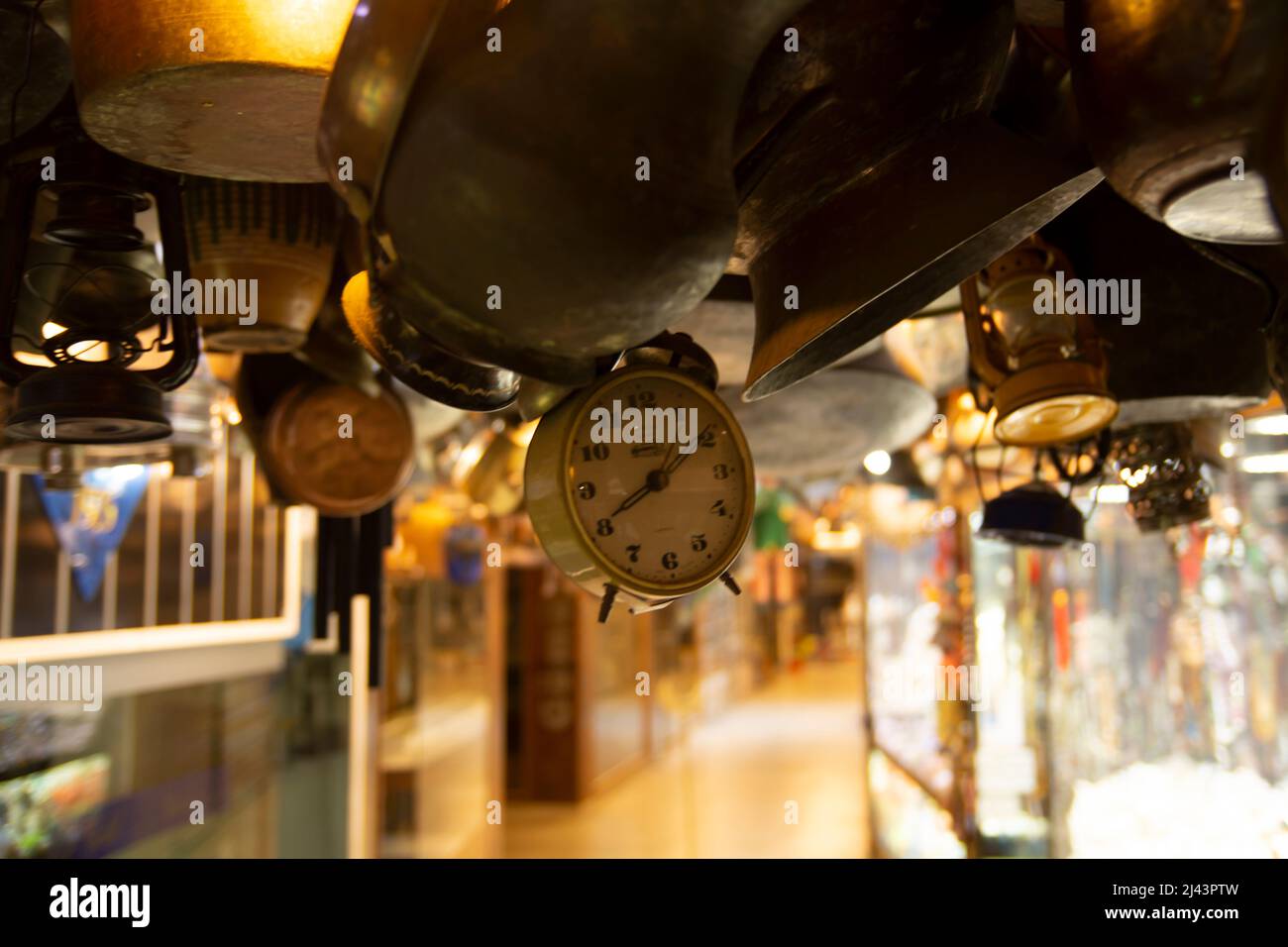 Time flowing through the ceiling Stock Photo - Alamy