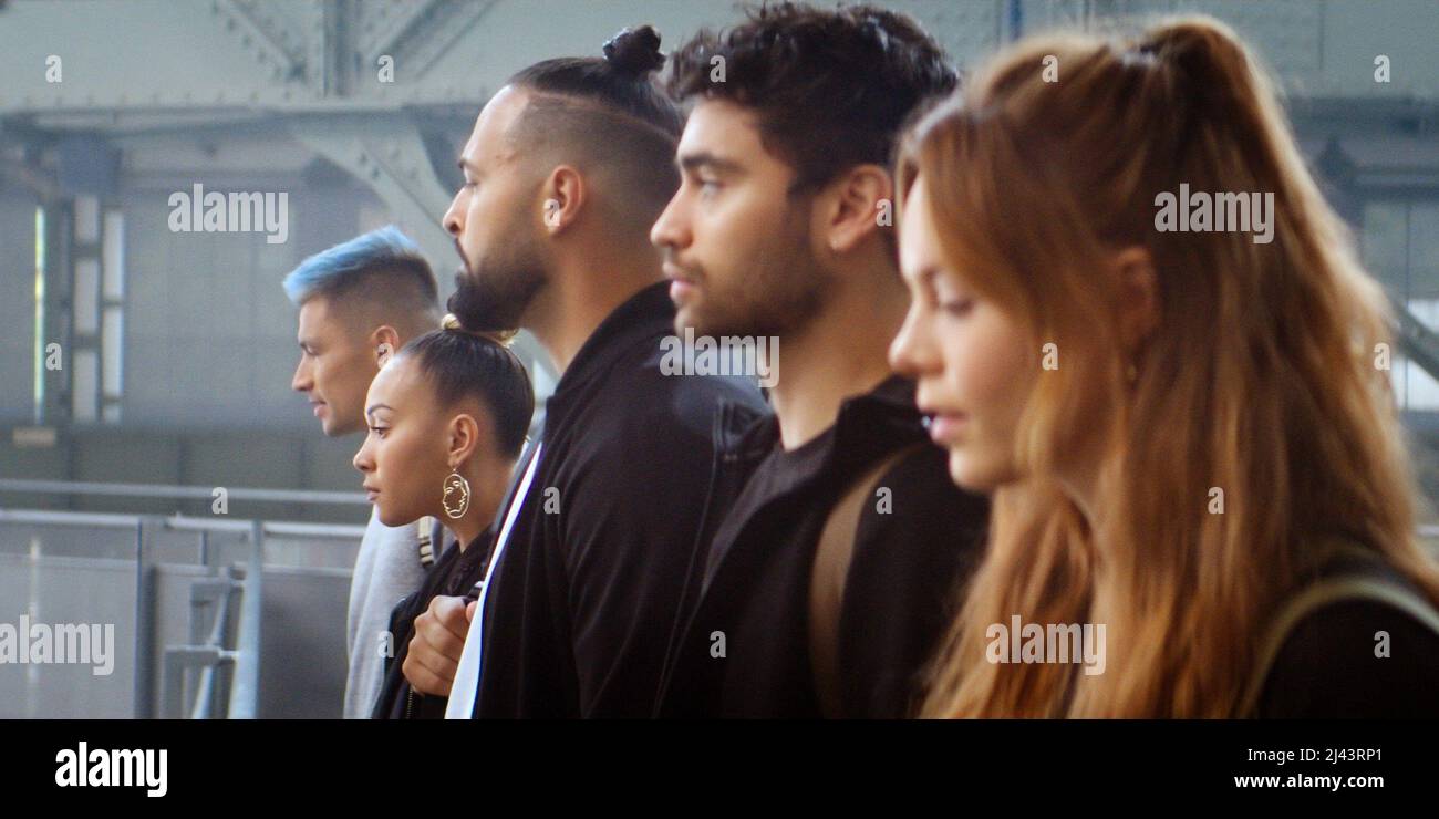 BATTLE: FREESTYLE, from left: Fabian Svegaard Tapia, Morad Aziman ...