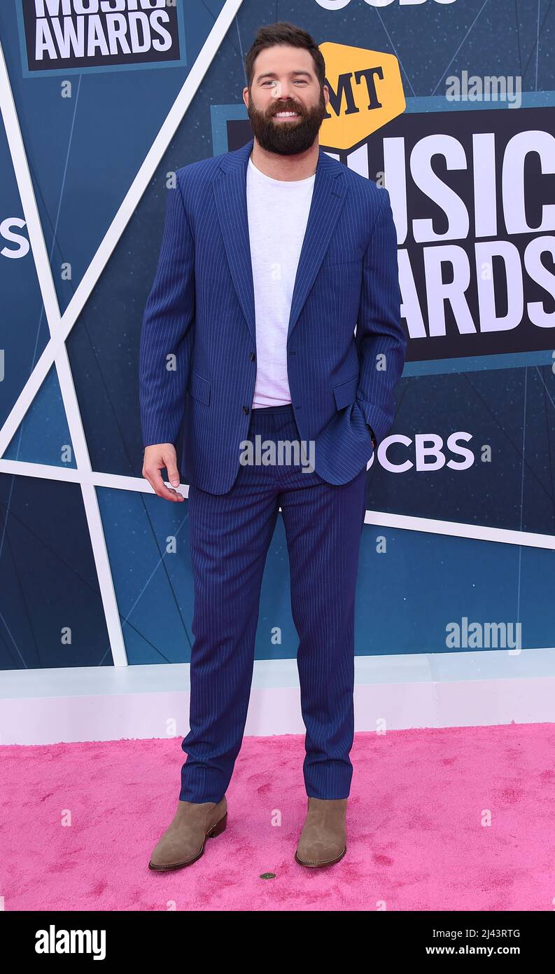 Jordan Davis at the 2022 CMT Music Awards held at the Nashville ...