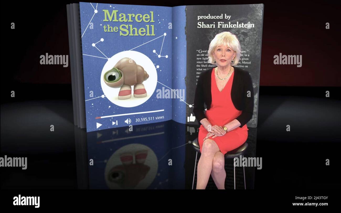 MARCEL THE SHELL WITH SHOES ON, Lesley Stahl, 2021. © A24 / Courtesy ...