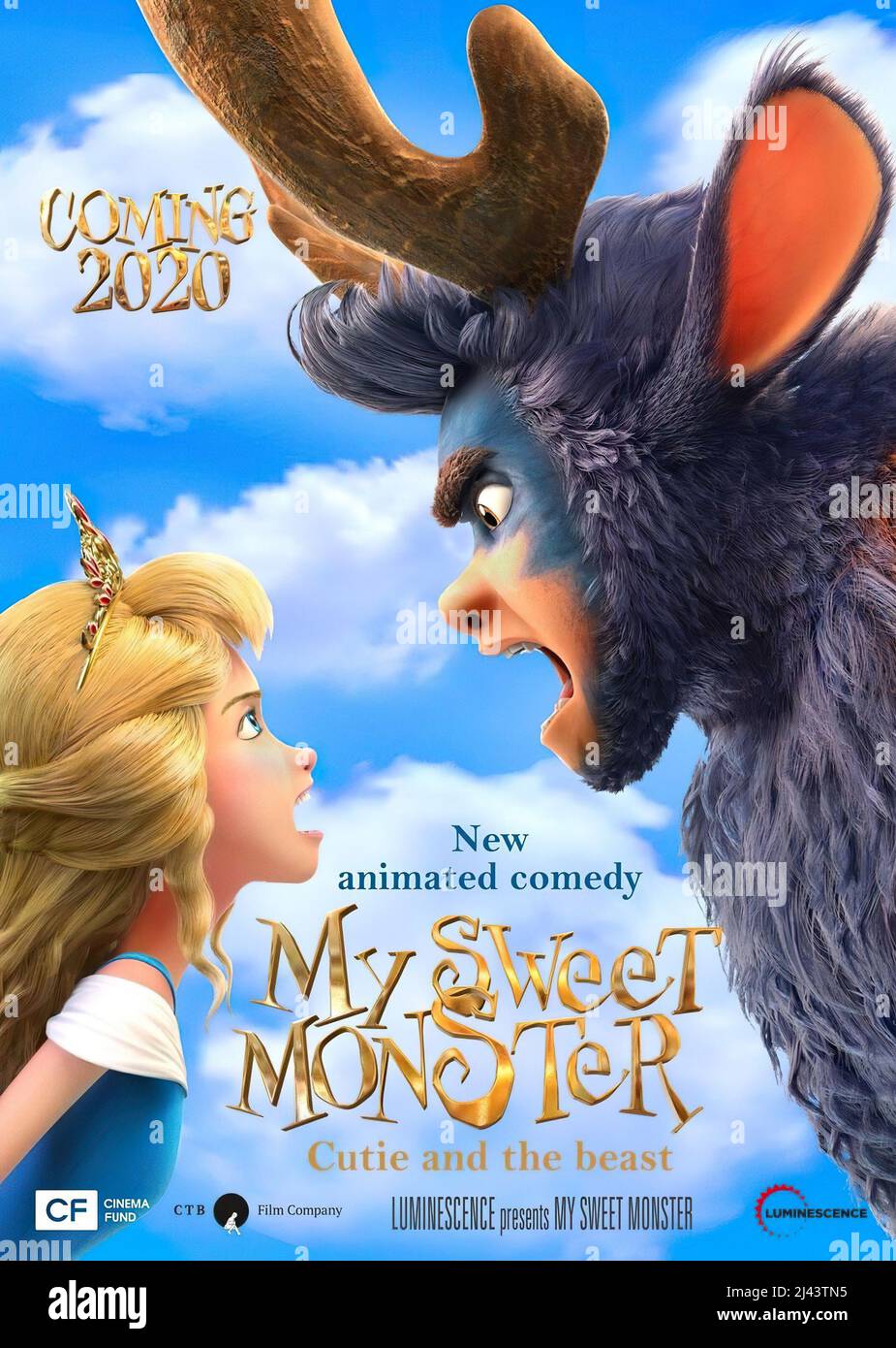 MY SWEET MONSTER, English language poster, from left: Princess Barbara ...