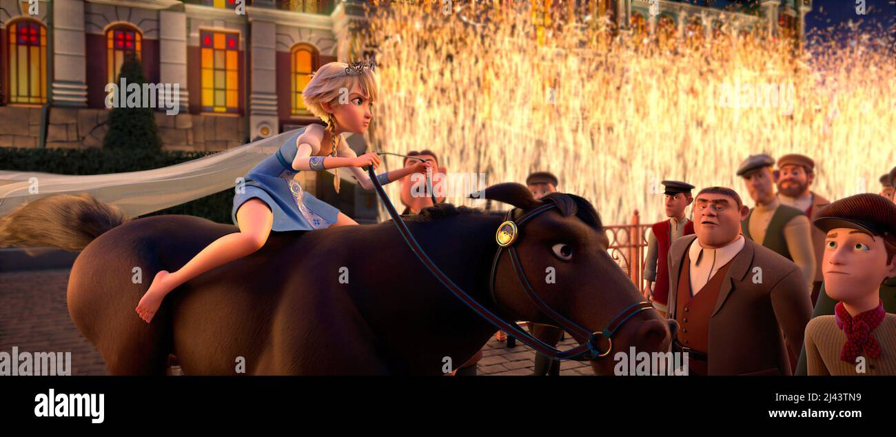 MY SWEET MONSTER, Princess Barbara (on horse), 2021. © Lionsgate Home ...