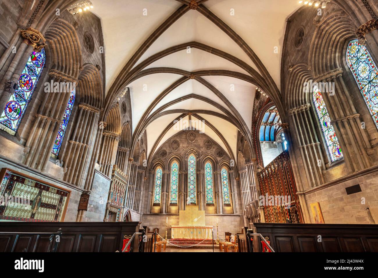 Inside the beautiful,ornate Cathedral church of the Anglican Diocese of ...