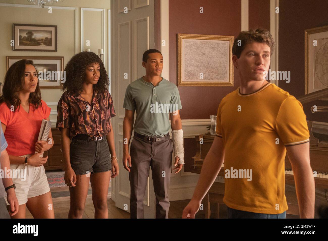 THE HARDY BOYS, from left: Keana Lyn, Krista Nazaire, Adam Swain, Rohan ...