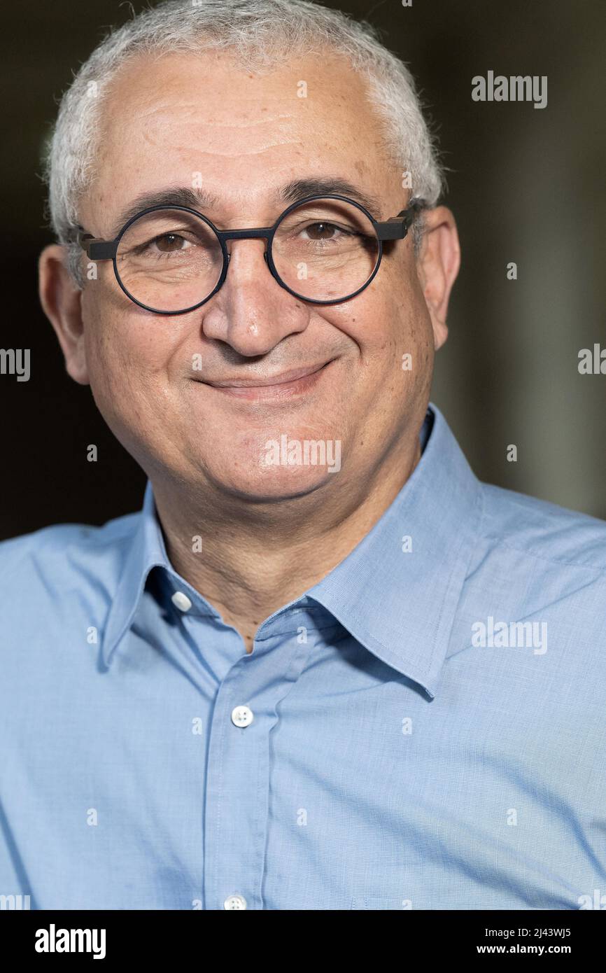 Lawyer Me Gerard Chemla poses at the courthouse, on March 31, 2022 in ...