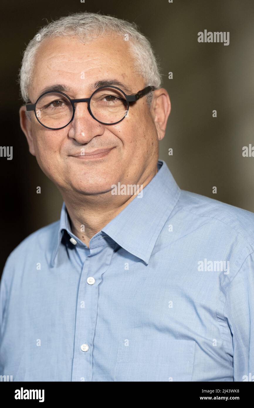 Lawyer Me Gerard Chemla poses at the courthouse, on March 31, 2022 in ...