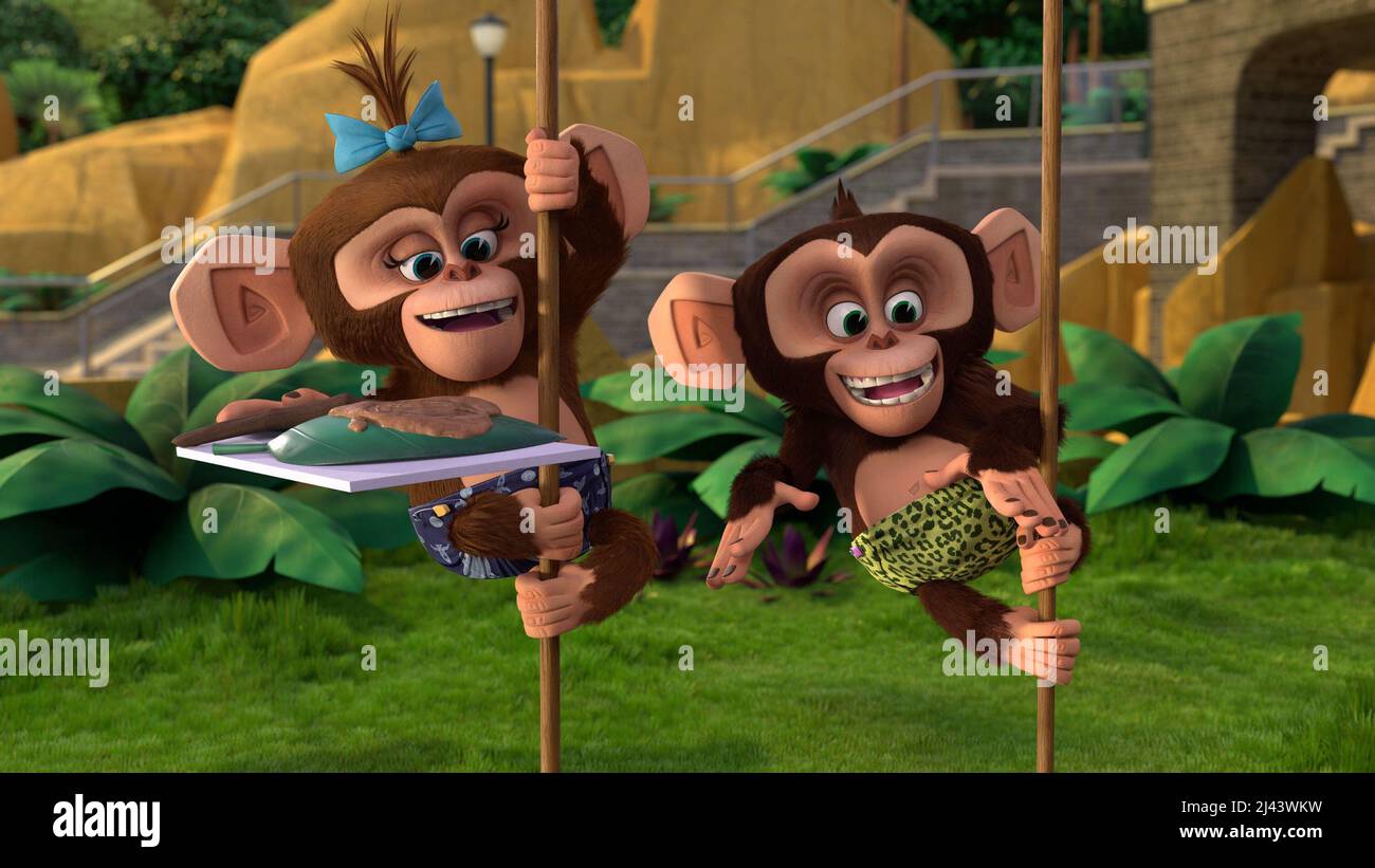 MADAGASCAR: A LITTLE WILD, from left: Pickles (voice: Candace Kozak ...