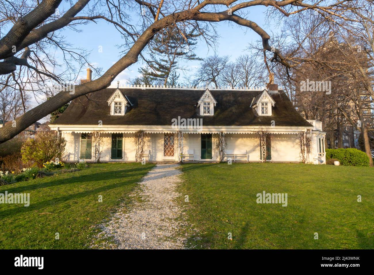 Staten Island, NY - USA - April 10, 2022: Landscape view of the Alice ...