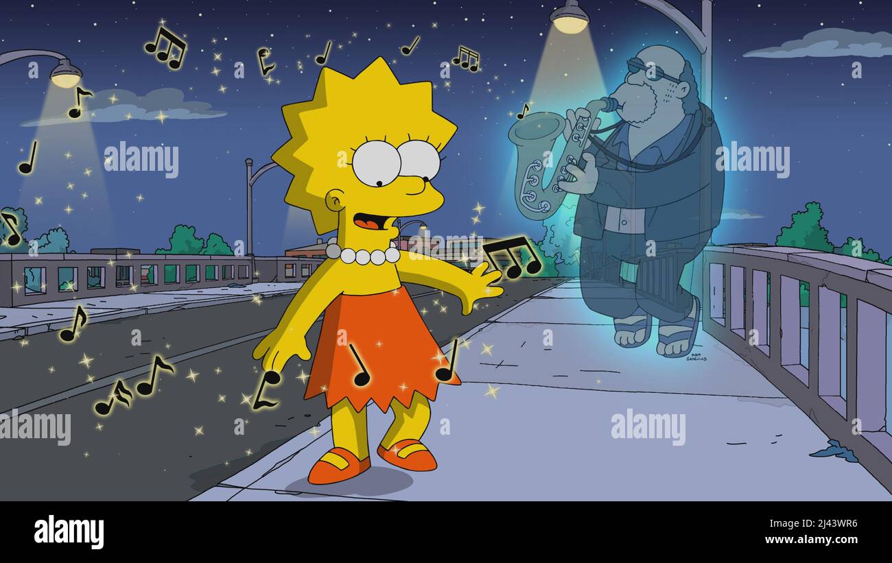 THE SIMPSONS, from left: Lisa Simpson (voice: Yeardley Smith), Bleeding ...