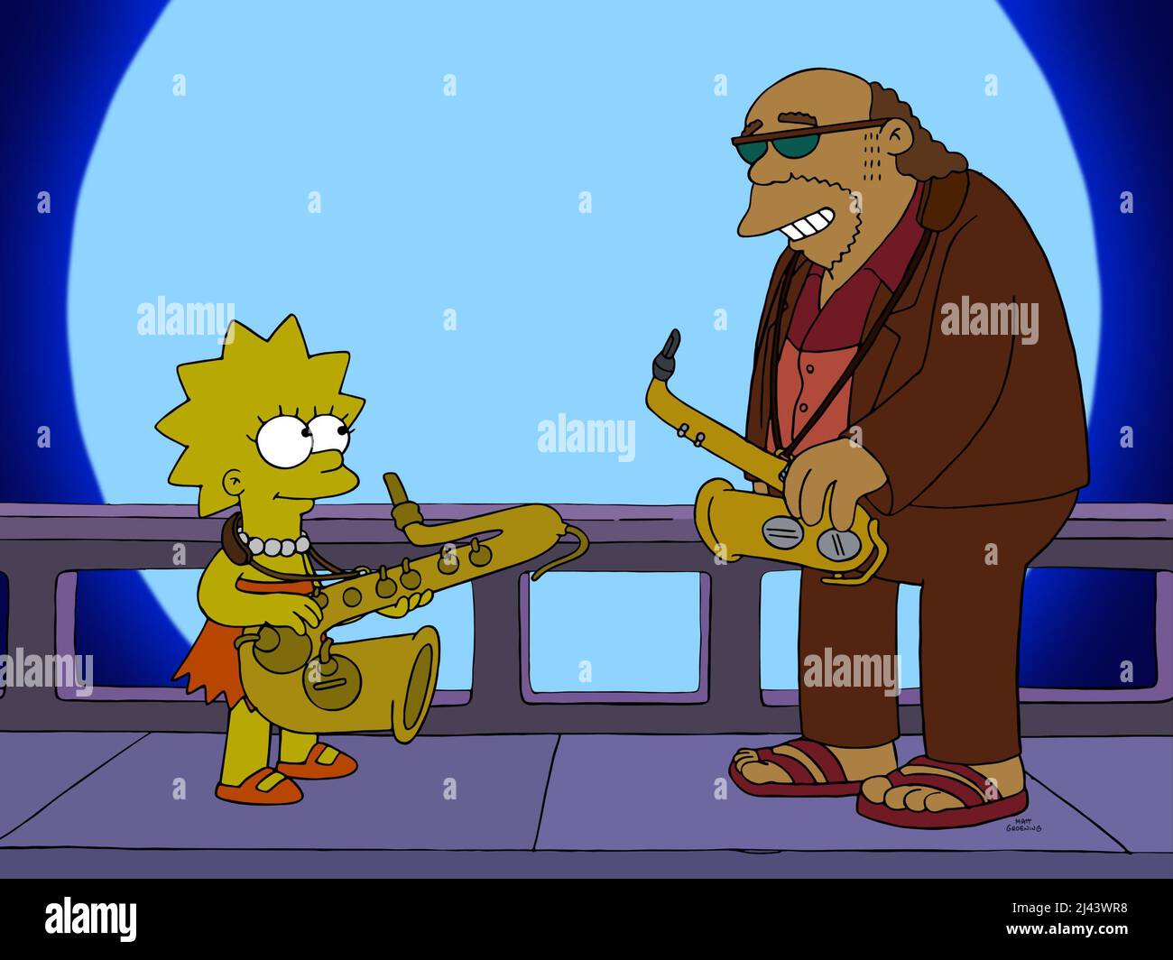 Lisa Simpson Saxophone