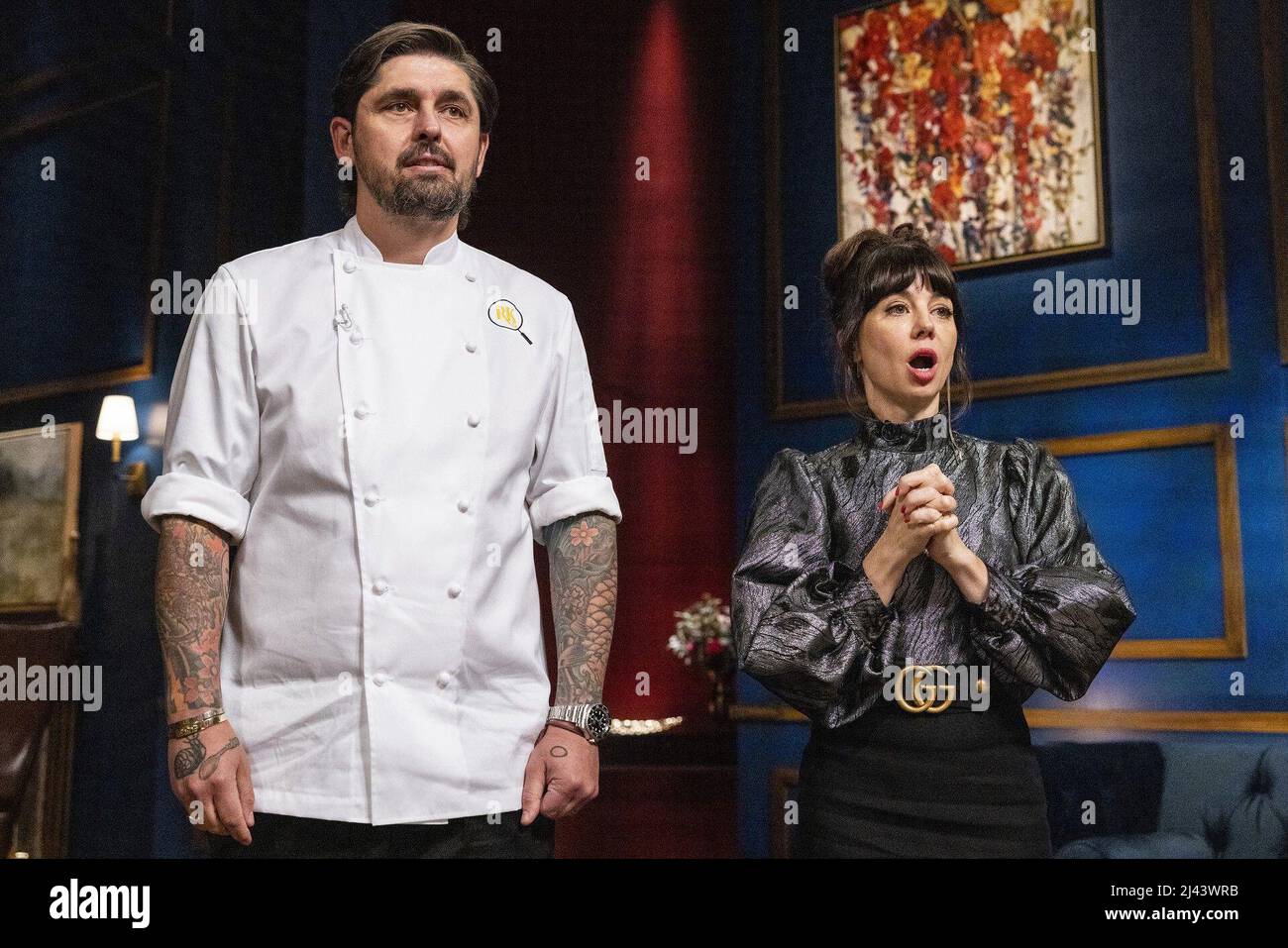 RAT IN THE KITCHEN, from left: chef Ludo LeFebvre, Natasha Leggero, The ...