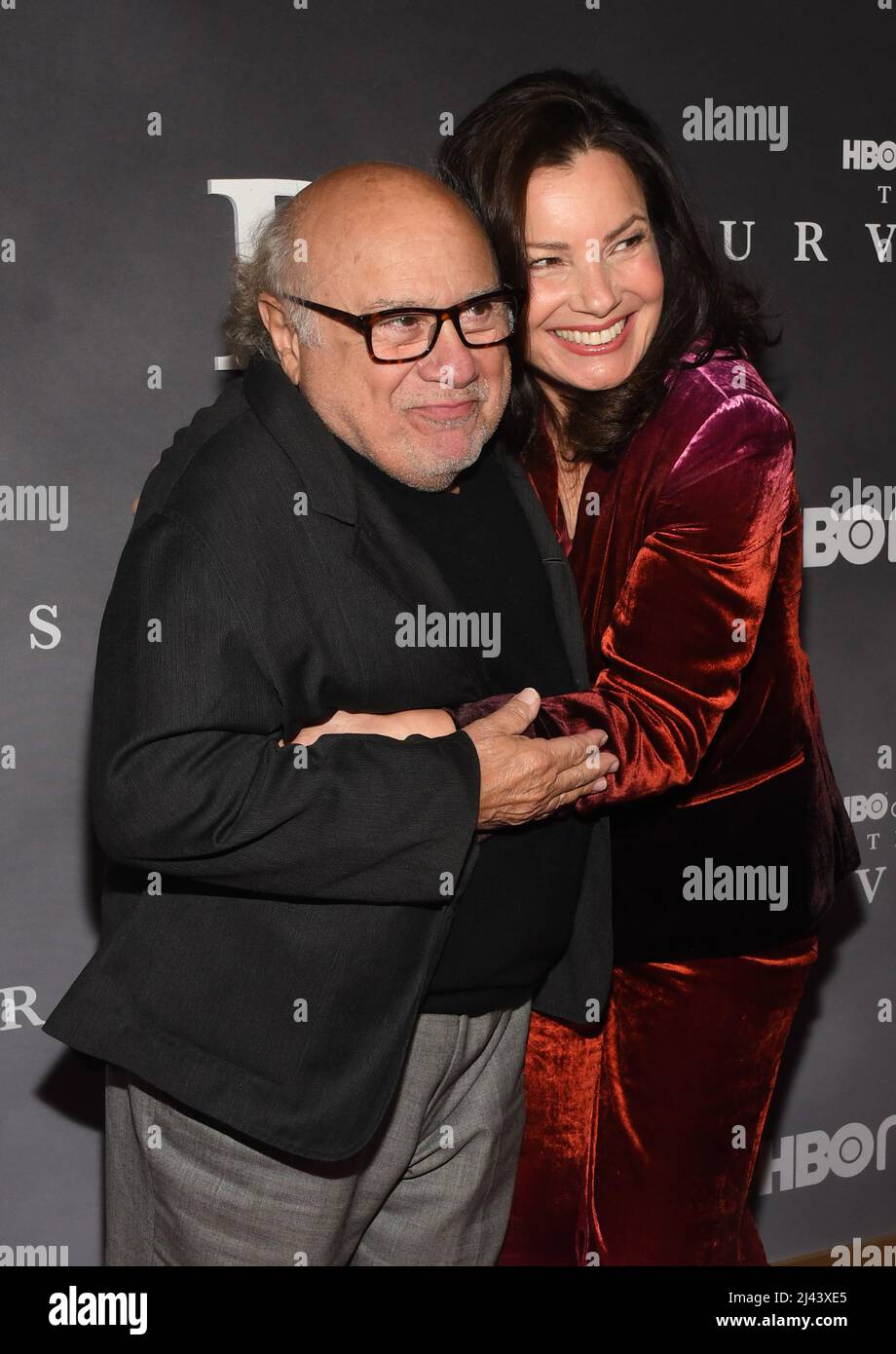 New York, NY, USA. 11th Apr, 2022. Danny DeVito and Fran Descher at the ...