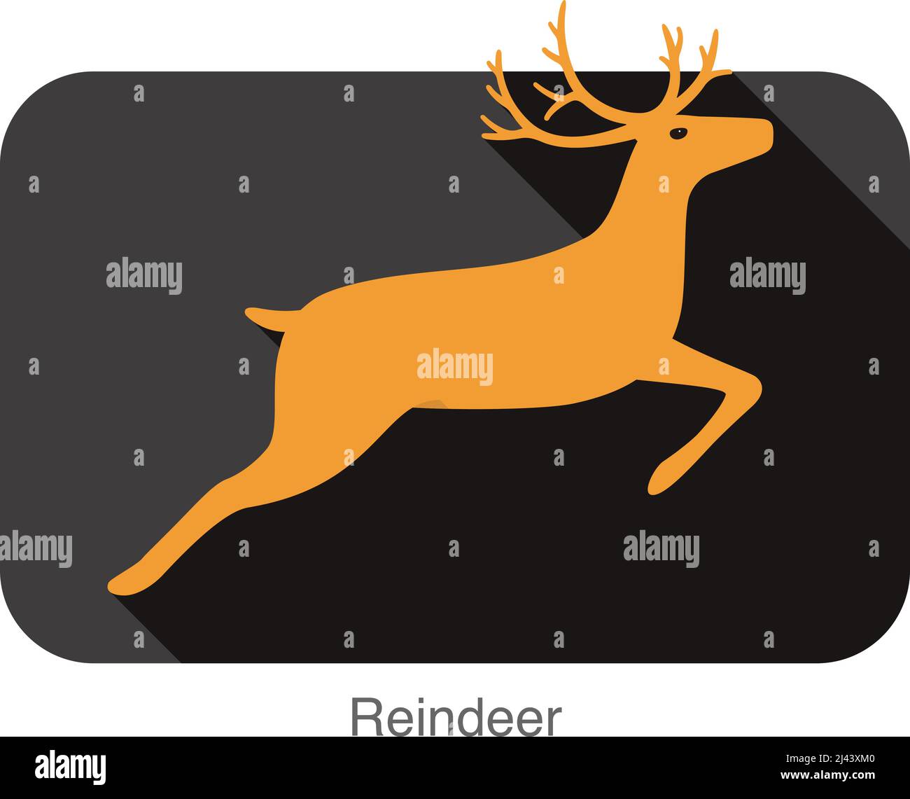 Reindeer side profile hi-res stock photography and images - Alamy