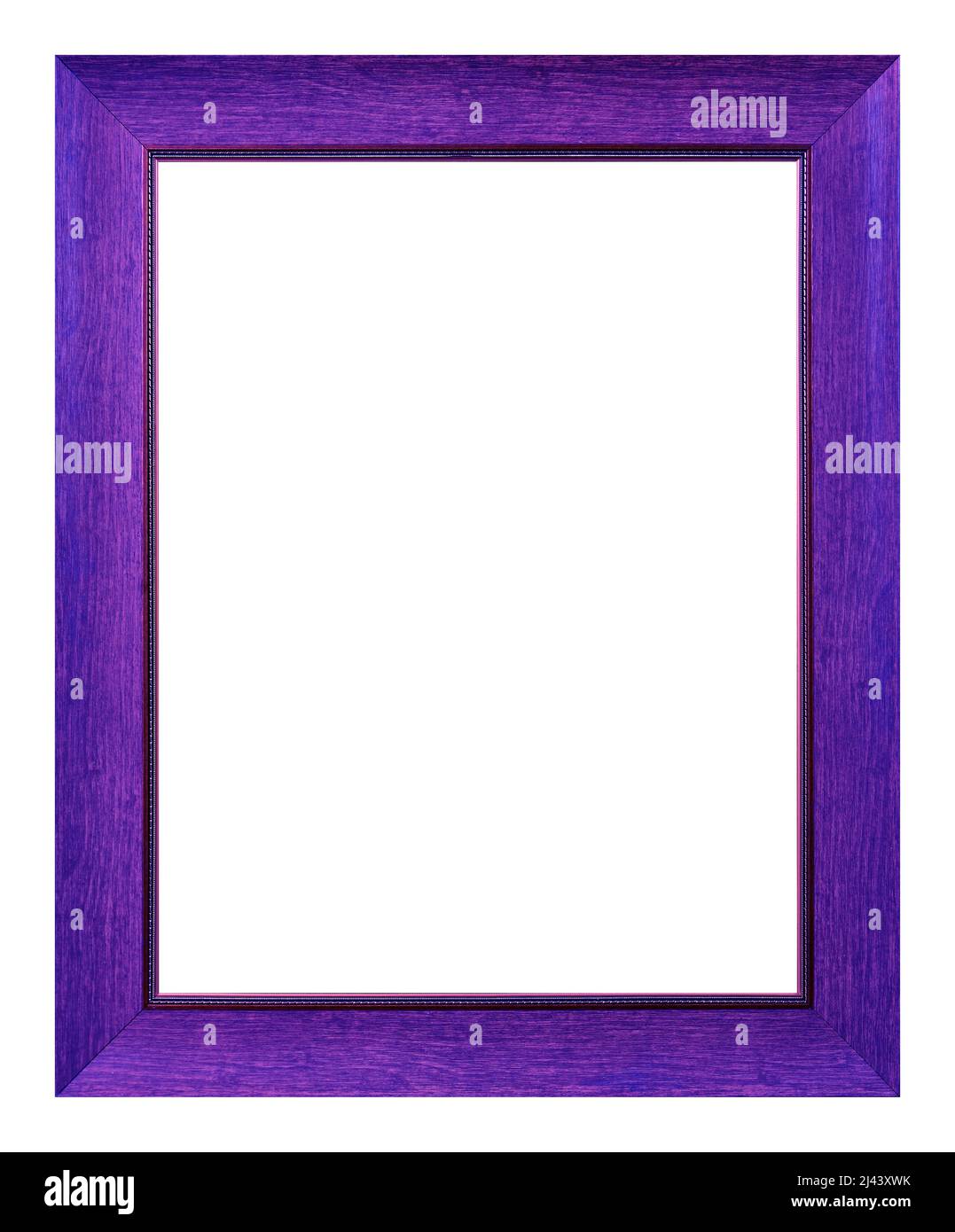 Purple frame isolated on the white background vintage style Stock Photo ...