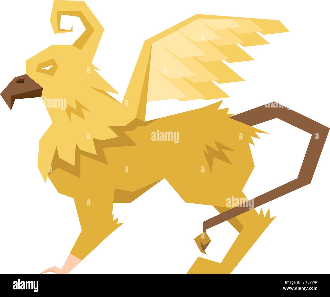 griffon magical creature icon isolated Stock Vector Image & Art - Alamy