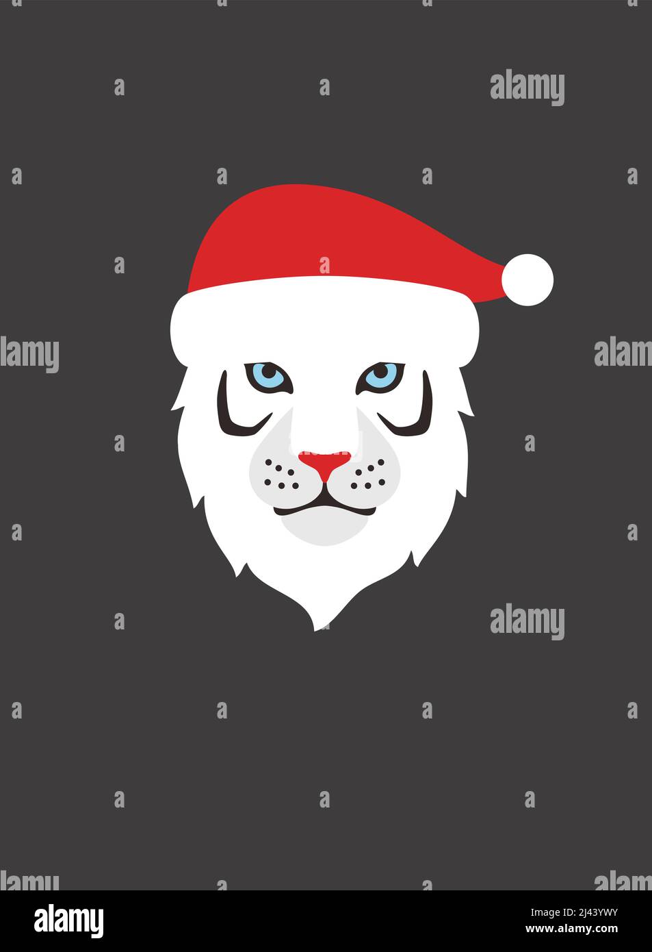 Big cat tiger portrait Stock Vector Images - Alamy