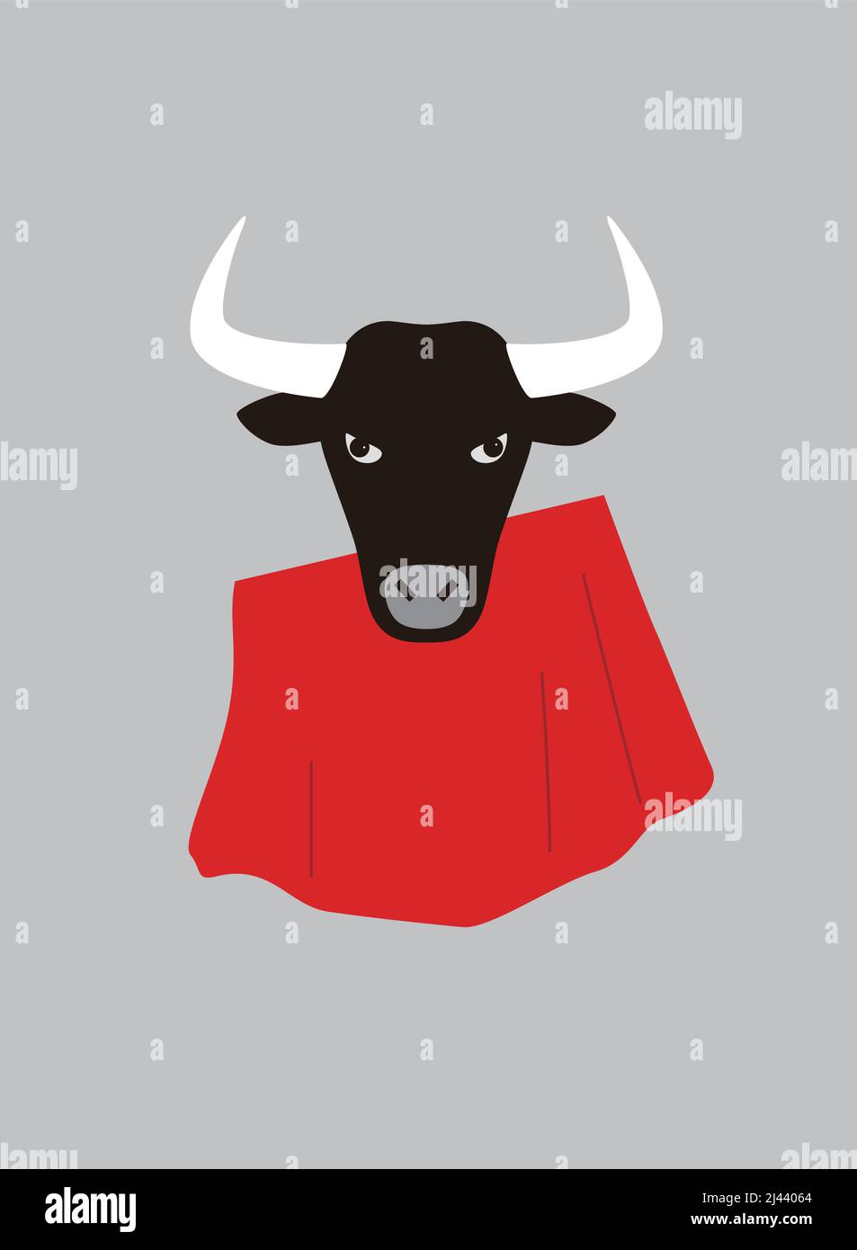 Bullfighter cartoon hi-res stock photography and images - Alamy