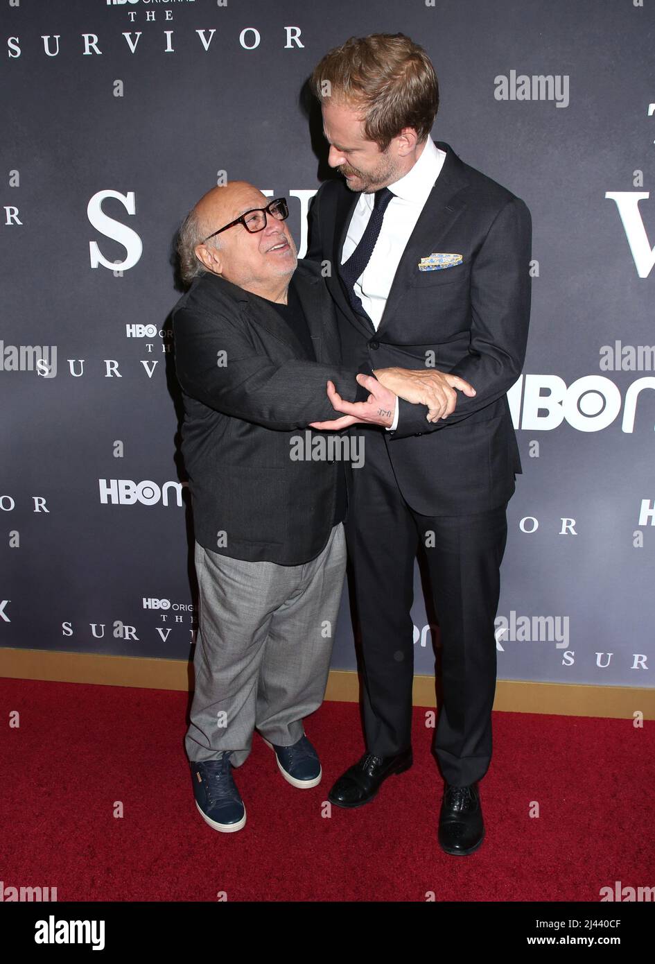 New York City, USA. 11th Apr, 2022. Danny DeVito and Ben Foster ...