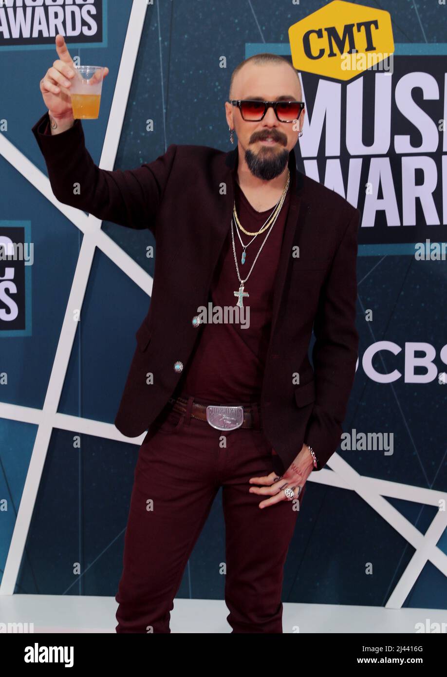 Elvie Shane is photographed on the red carpet for the CMT Music Awards ...