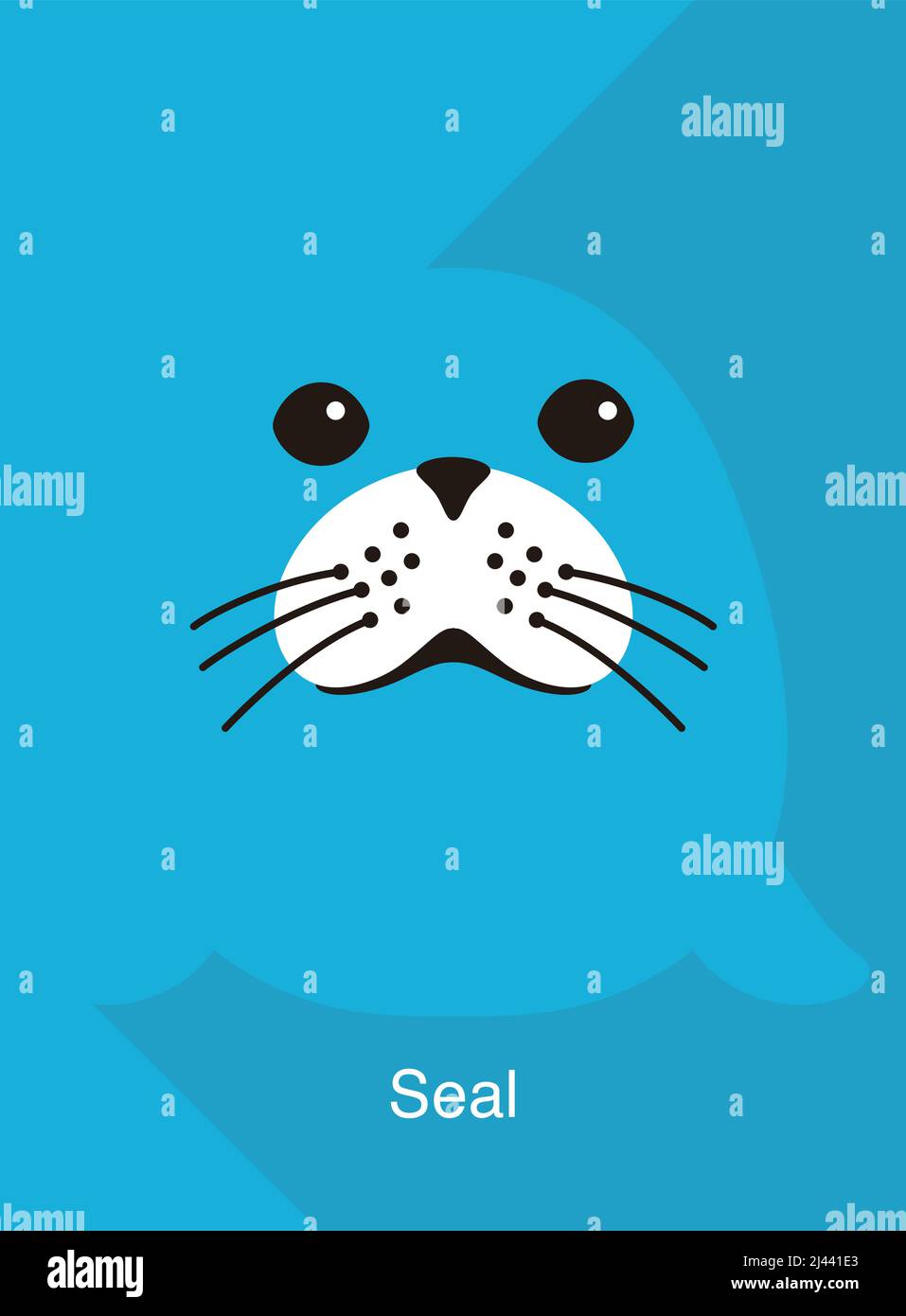 Seal mascot design hi-res stock photography and images - Alamy