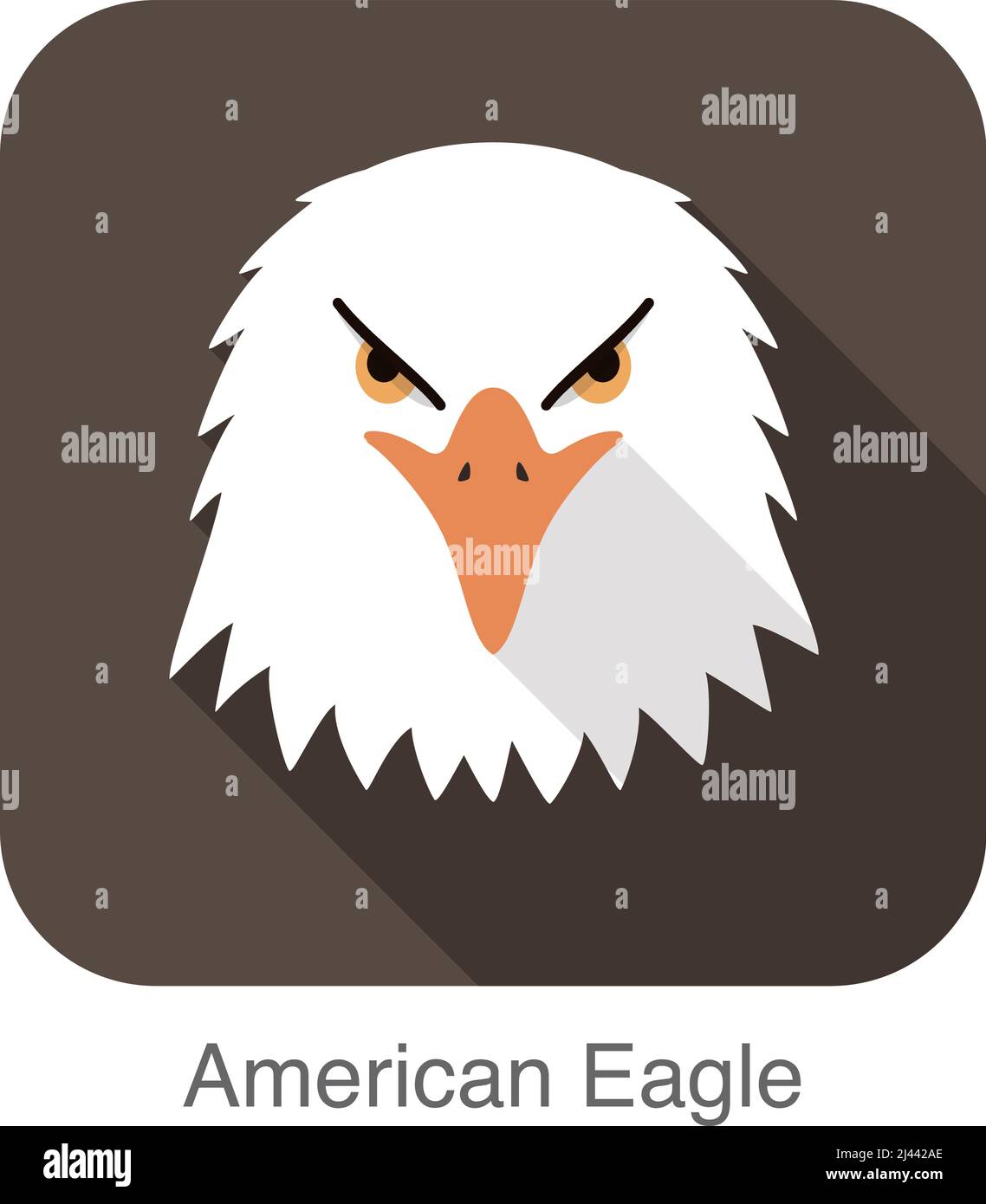 Silhouette eagle clipart Cut Out Stock Images & Pictures - Alamy