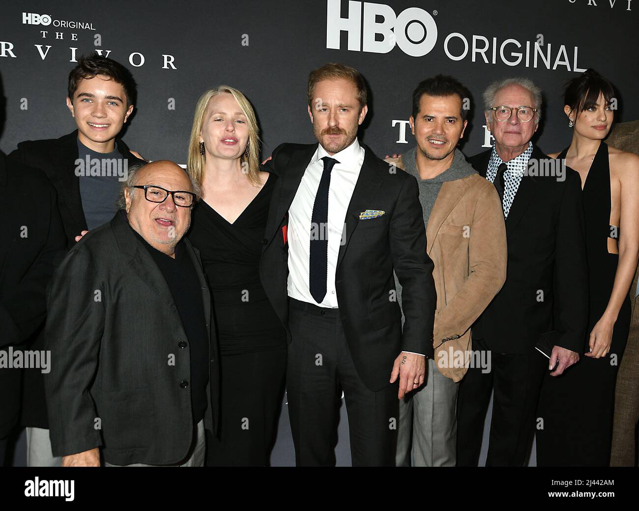 New York, USA. 11th April, 2022. Danny DeVito, Ben Foster and John ...