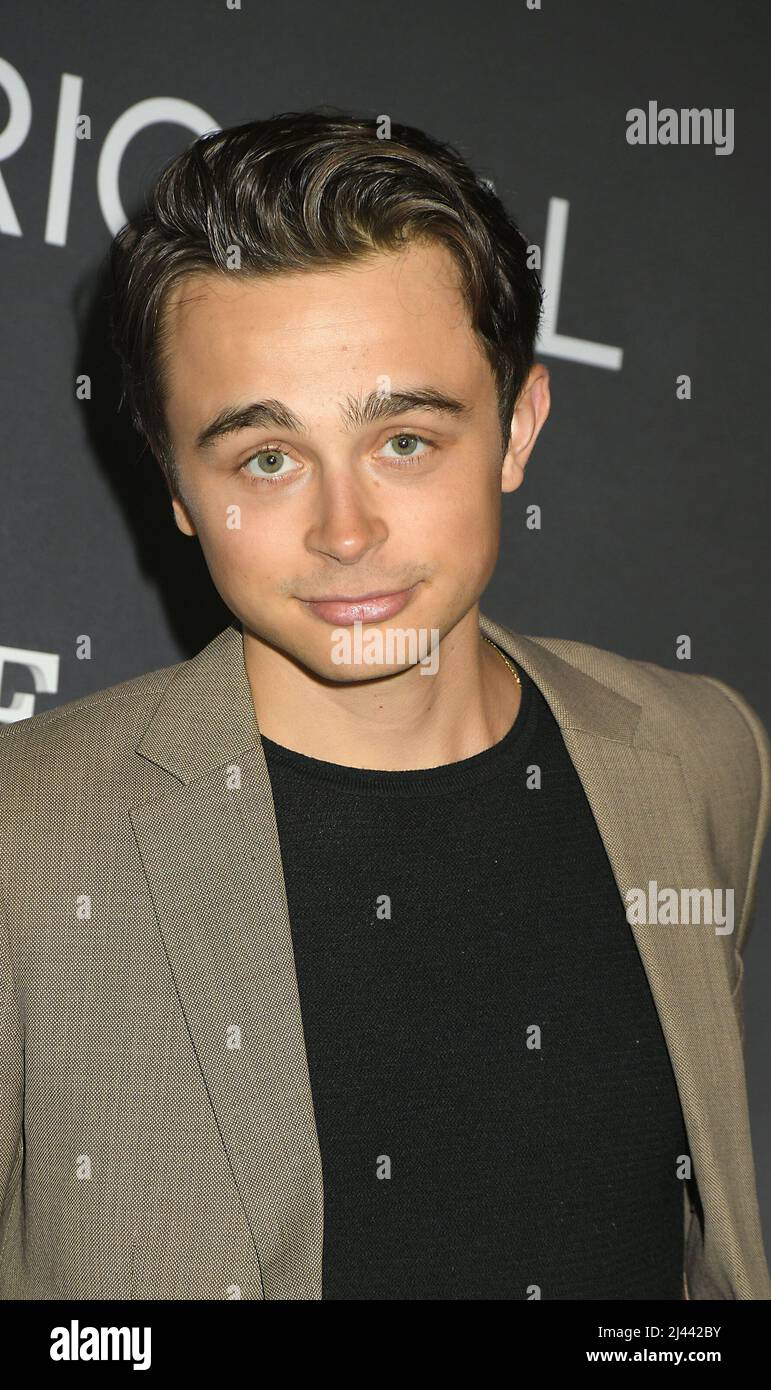 New York, USA. 11th April, 2022. Ben Ahlers attends the HBO Screening ...