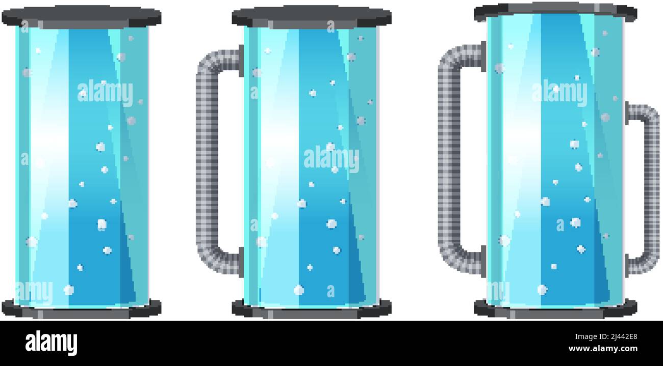 Cryonics capsule cartoon on white background illustration Stock Vector ...