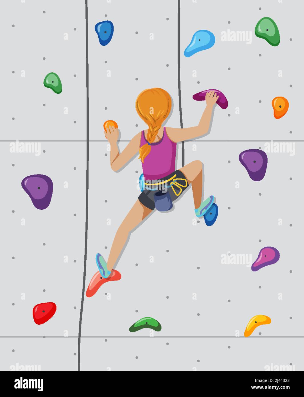 Bouldering drawing hi-res stock photography and images - Alamy