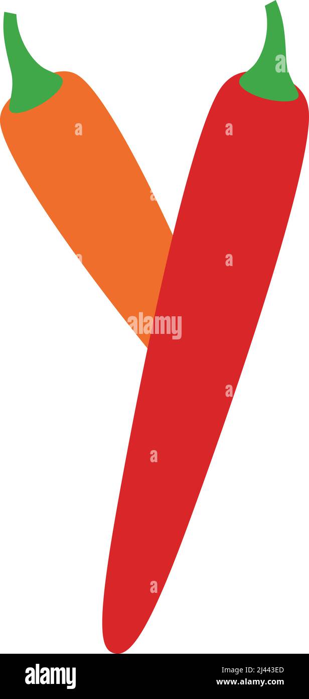 Chili pepper alphabet, vector illustration Stock Vector Image & Art - Alamy
