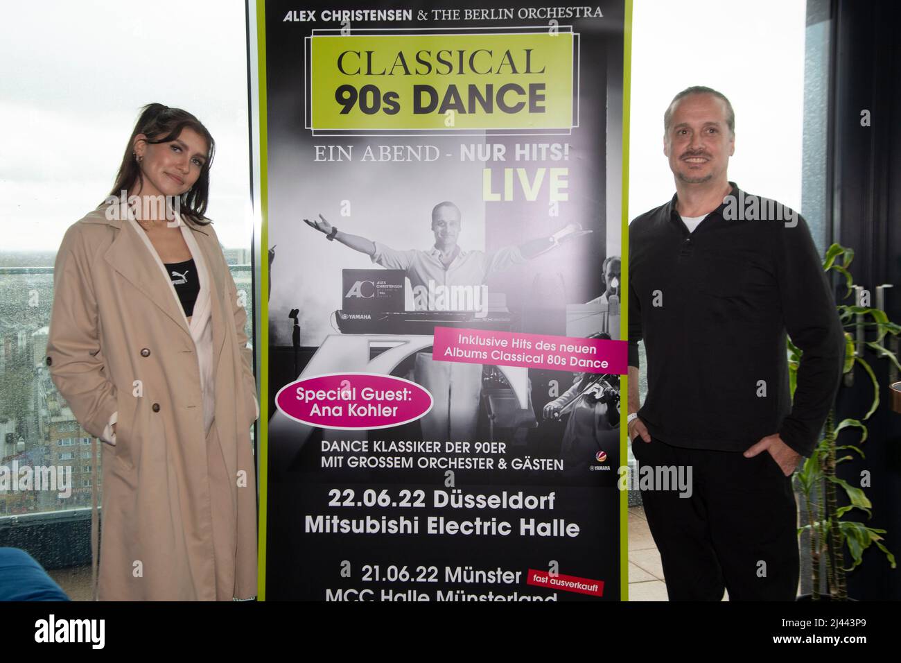 Dusseldorf, Deutschland. 07th Apr, 2022. ALEX CHRISTENSEN (DJ U96 ...