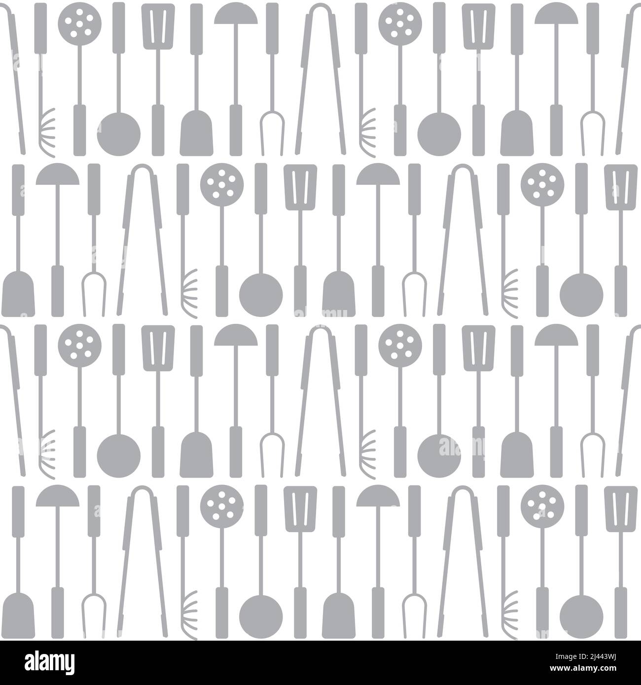Seamless kitchen tools pattern, vector illustration Stock Vector Image & Art - Alamy