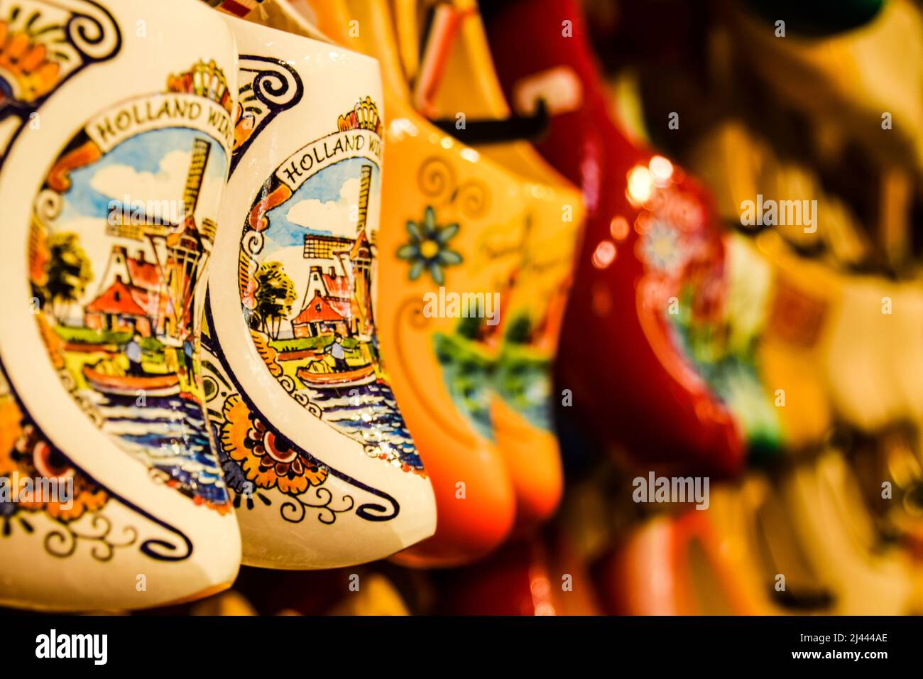 Traditional dutch clogs in Zaanse Schans Stock Photo - Alamy