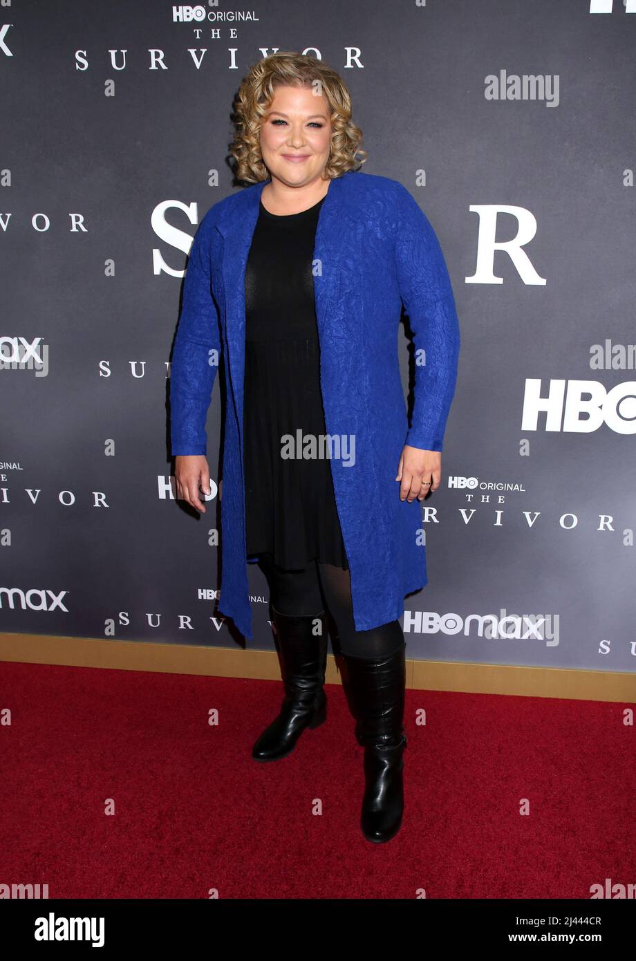 New York City, USA. 11th Apr, 2022. Justine Juel Gillmer attending HBO ...