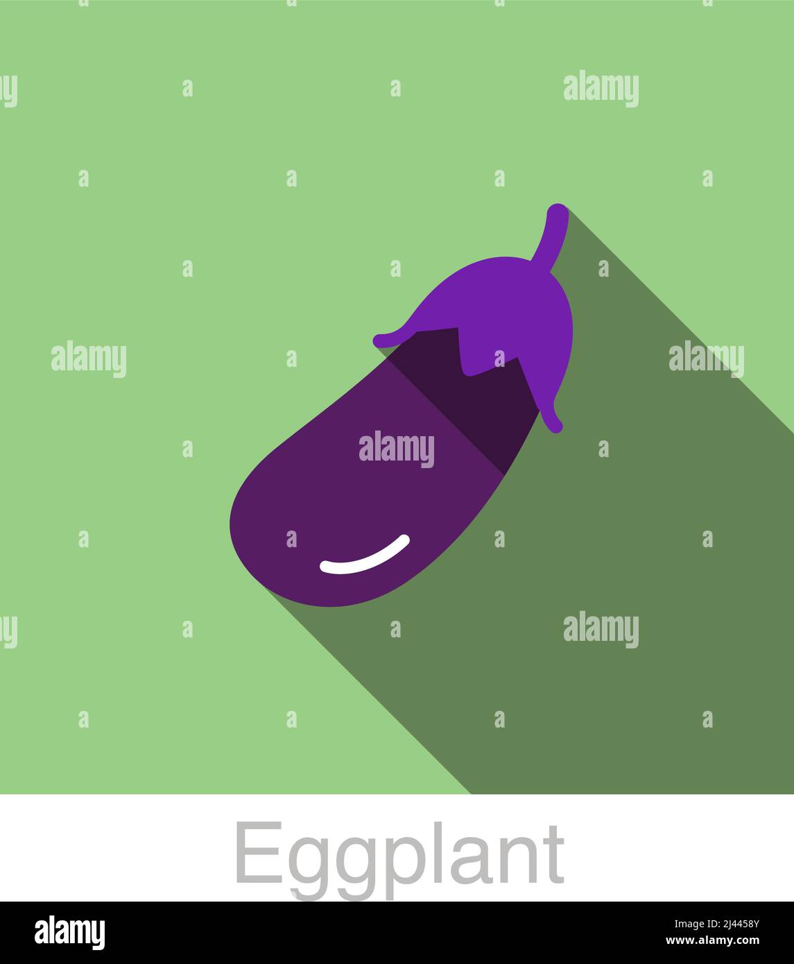 Eggplant vector vectors hi-res stock photography and images - Alamy