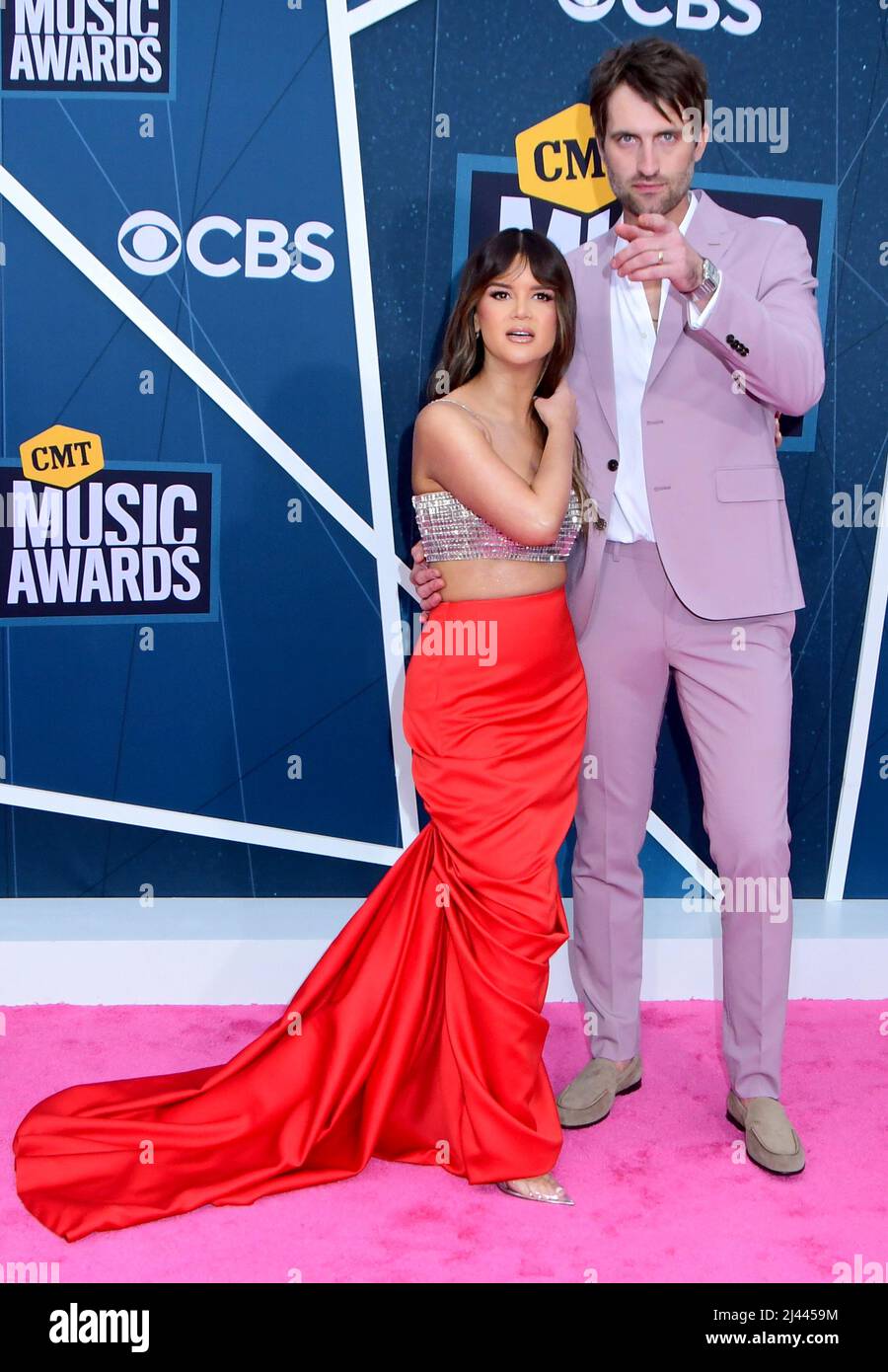 11 April 2022 - Nashville, Tennessee - Maren Morris, Ryan Hurd. 2022 ...