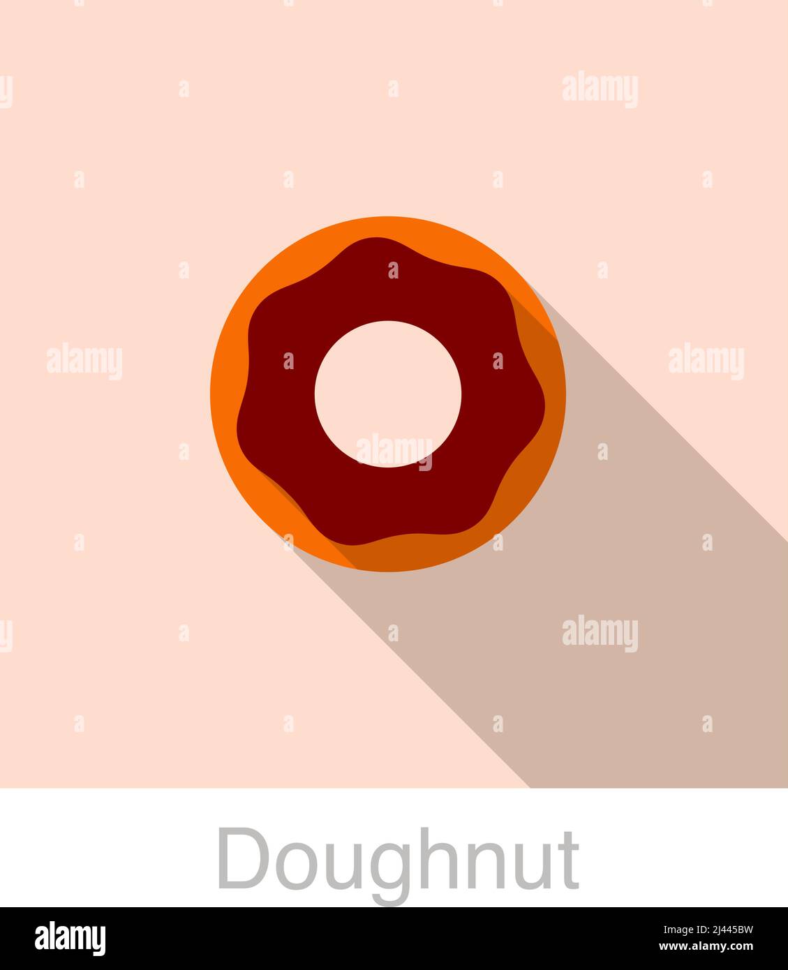 Doughnut vector vectors Cut Out Stock Images & Pictures - Alamy