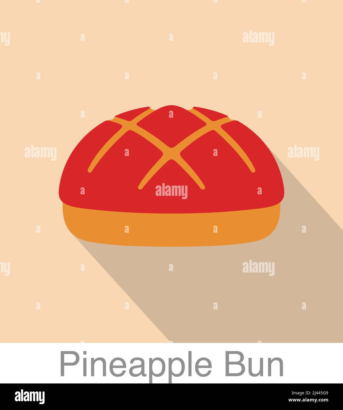 Bun vector vectors hi-res stock photography and images - Alamy