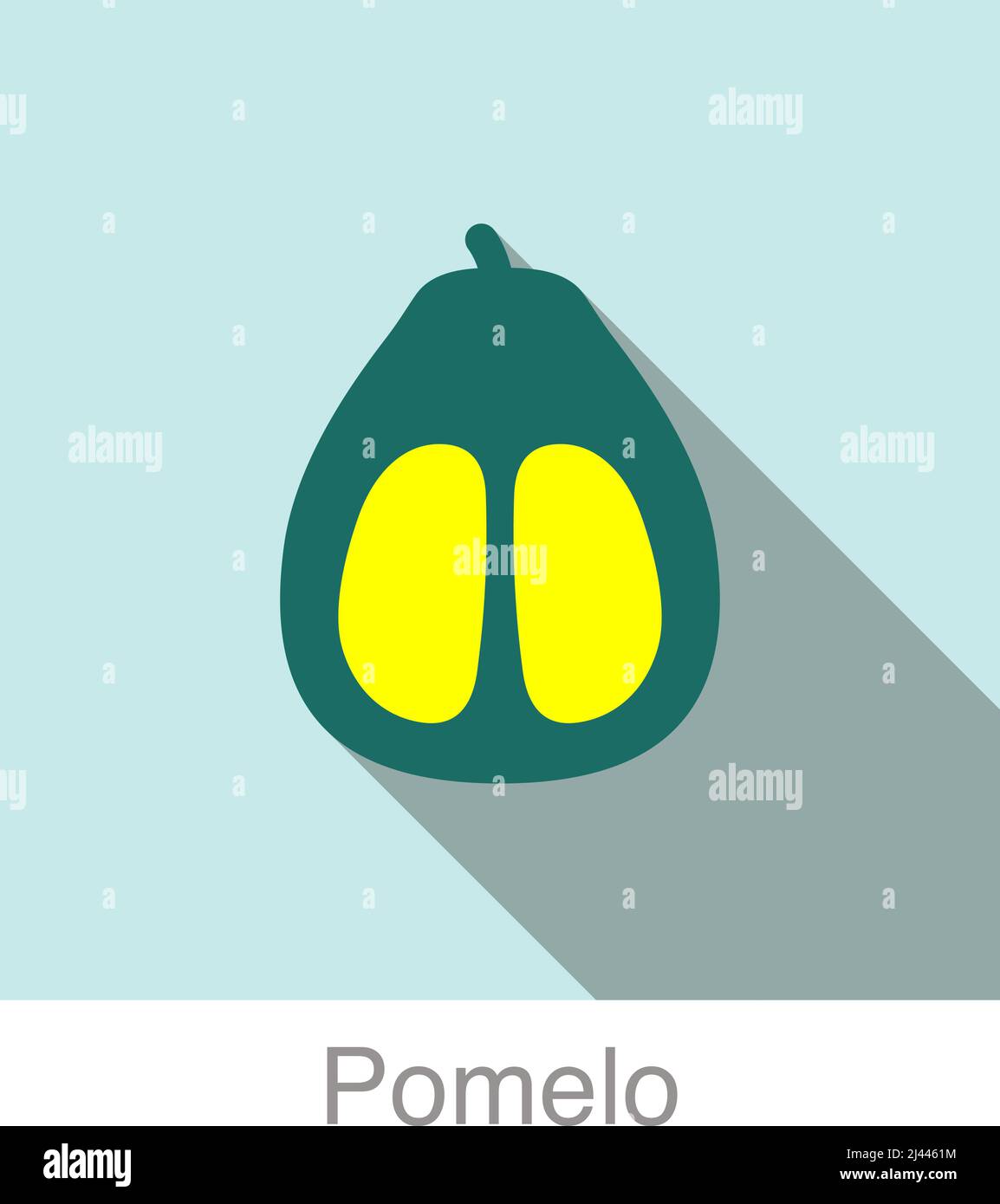 Pomelo vector vectors Cut Out Stock Images & Pictures - Alamy