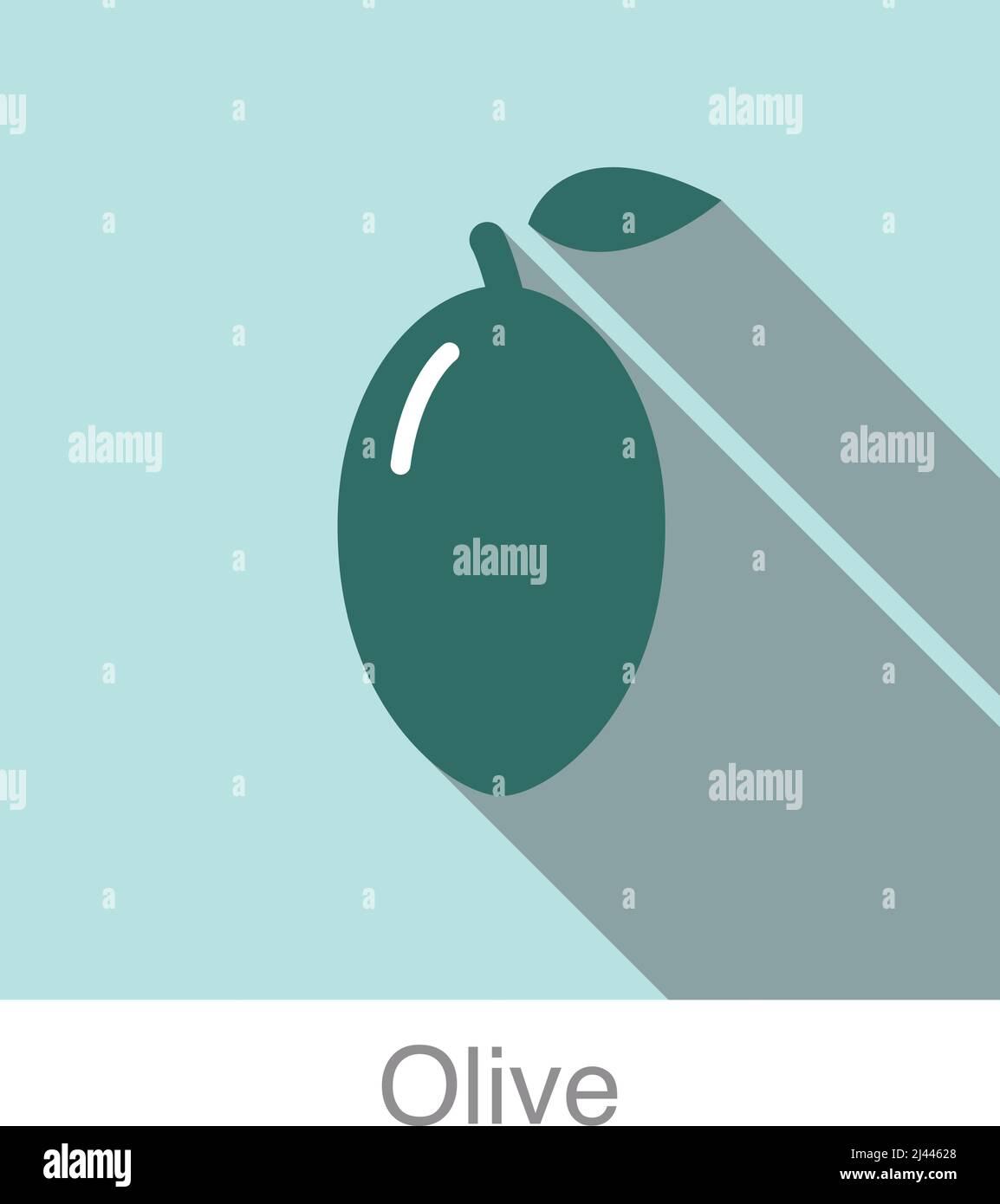 Olive icon vector vectors hi-res stock photography and images - Alamy
