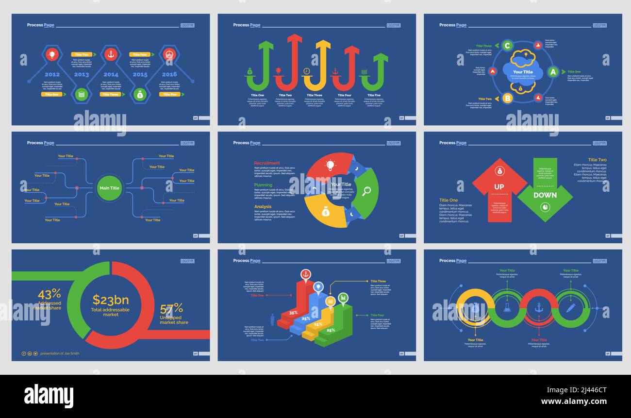 Infographic design set can be used for workflow layout, diagram, annual ...